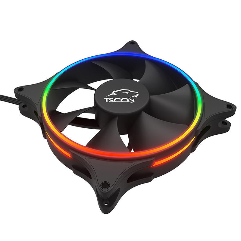 فن کیس تسکو 12*12 TSCO GFAN 130 ARGB - فروشگاه اینترنتی تیک لایت